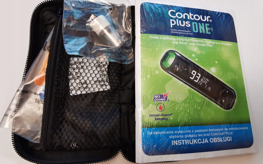 Glukometr Contour PLUS ONE NOWY +100 pasków - 11981177828 - oficjalne ...