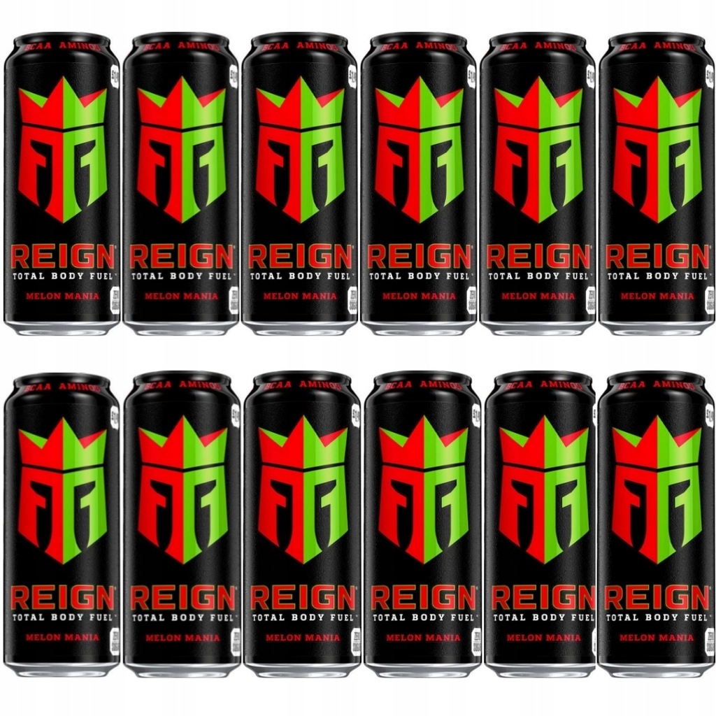 Reign napój energetyczny melon mania 12x0,5l - 13888112451 - oficjalne ...