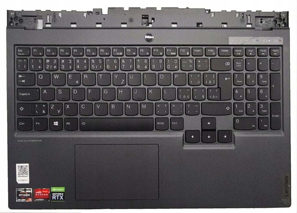 Palmrest + Klawiatura Lenovo Legion 5-15IMH05H RGB - 12465898927 - oficjalne archiwum Allegro