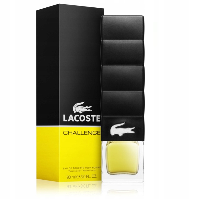 ORYGINALNE PERFUMY MĘSKIE LACOSTE CHALLENGE 90ml - 12548036156 ...