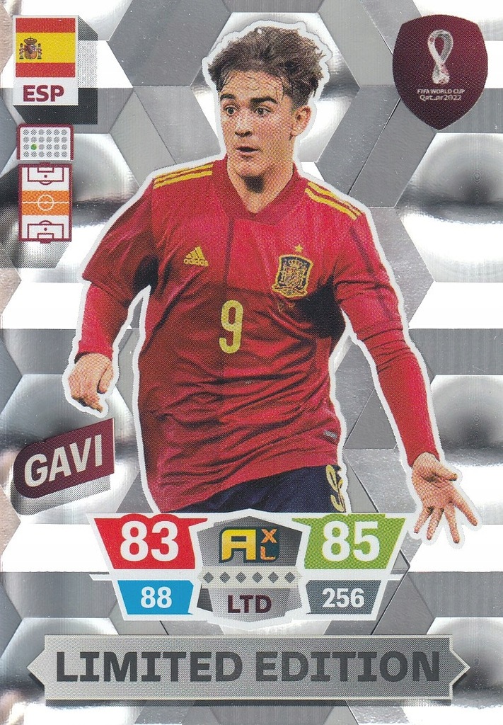 World Cup Qatar 2022 Limited Edition GAVI - 12629028909 - oficjalne archiwum Allegro