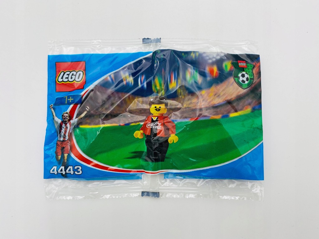 Lego 4443 polybag MISB nowy Coca-Cola soccer - 11112703502 - oficjalne ...