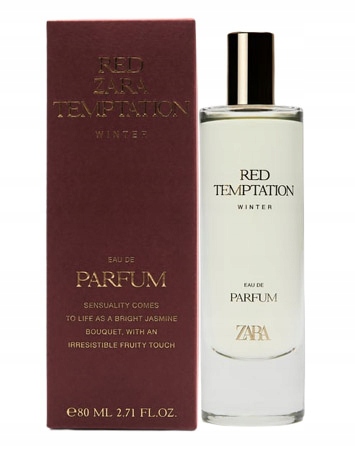 a544 PERFUMY DAMSKIE ZARA RED TEMPTATION WINTER 80 ml KOBIECE - 14405887959 - oficjalne archiwum ...