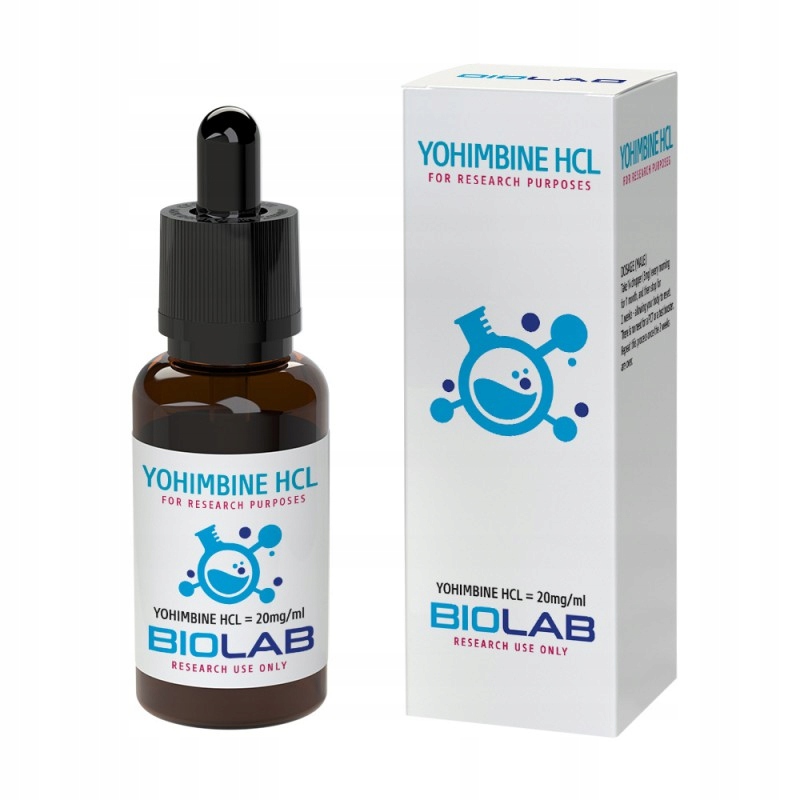 YOHIMBINE HCL 30ml BioLab 600mg Lipoliza Redukcja - 13408279192 ...