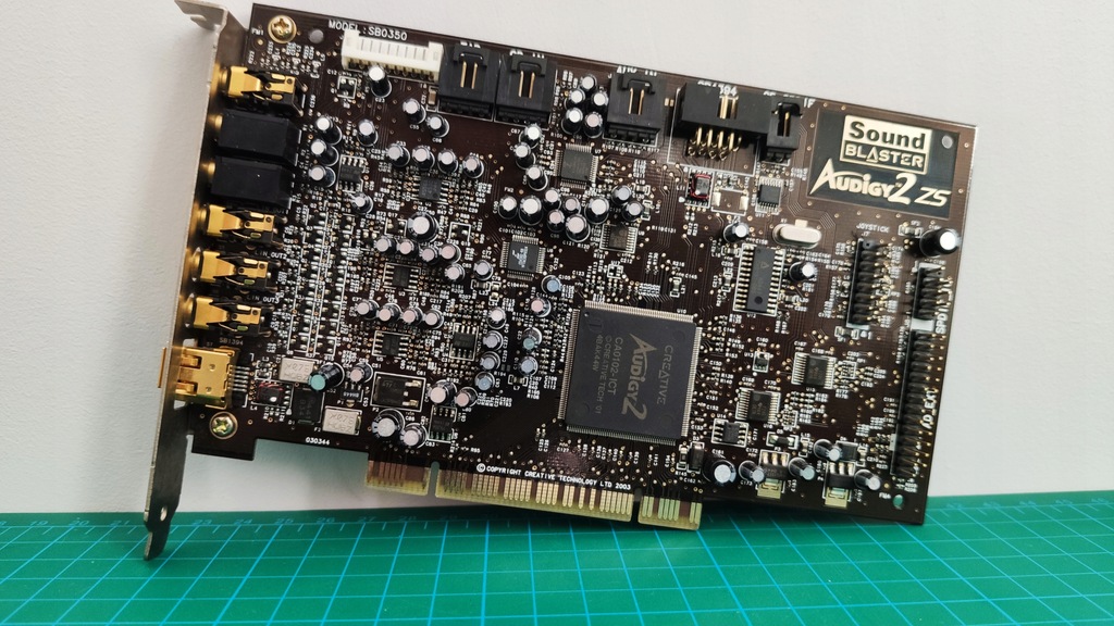 Karta Creative Sound Blaster Audigy 2 ZS SB0350 - 10187923112 ...