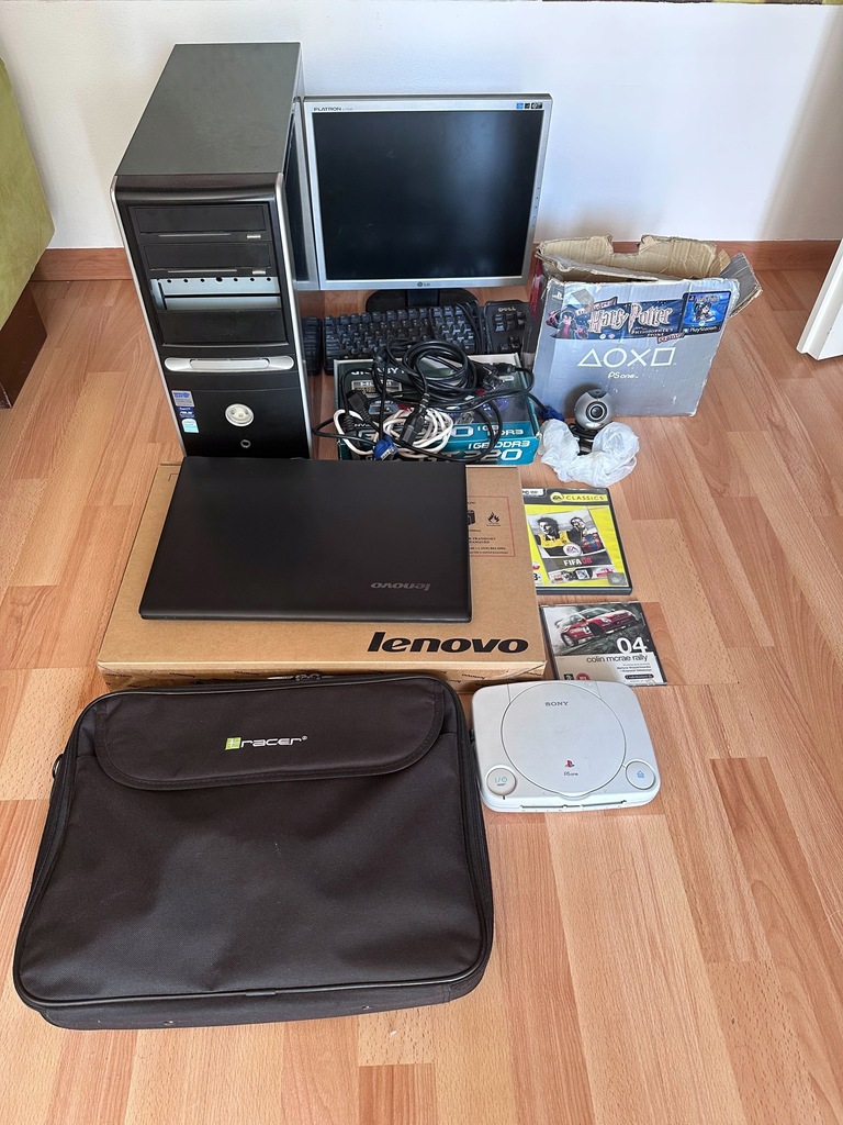 Zestaw: Komputer stacjonarny, Laptop Lenovo, PS1 - 14227308669 ...