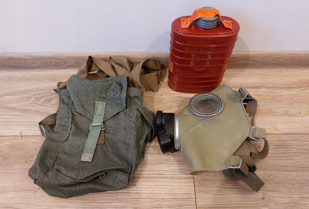 Maska przeciwgazowa MC1 z pochłaniaczem + torba! - 12763347413 - oficjalne archiwum Allegro