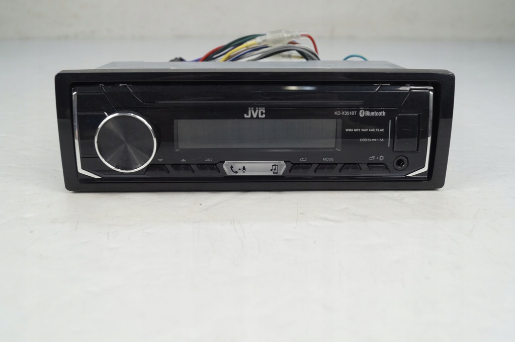 RADIOODTWARZACZ JVC KD-X351BT SUPER STAN - 13403639222 - oficjalne archiwum Allegro