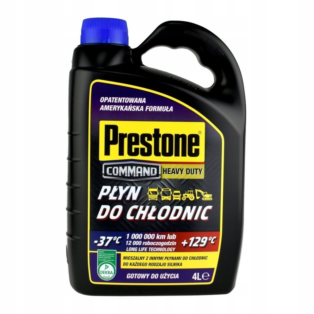 P:łyn do chłodnic Prestone Command Heavy Duty -37°C 4 l - 14646442766 ...