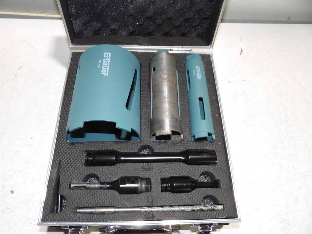 Zestaw otwornic diamentowych ERBAUER - 13075976983 - oficjalne archiwum ...