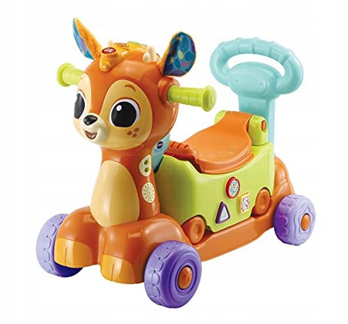 VTech 4-in-1 Ride-On Fawn, Cute Ride on Toy with G - 12972669742 ...