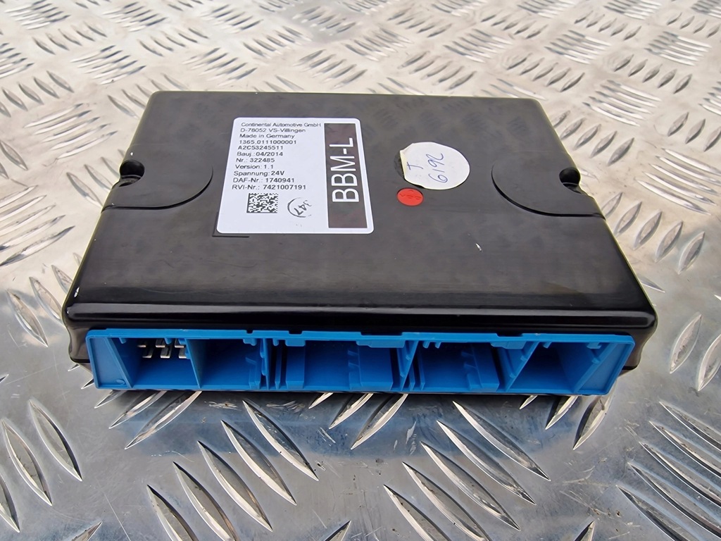 STEROWNIK BBM-L DAF XF 106 EURO 6 - 12918267938 - oficjalne archiwum ...