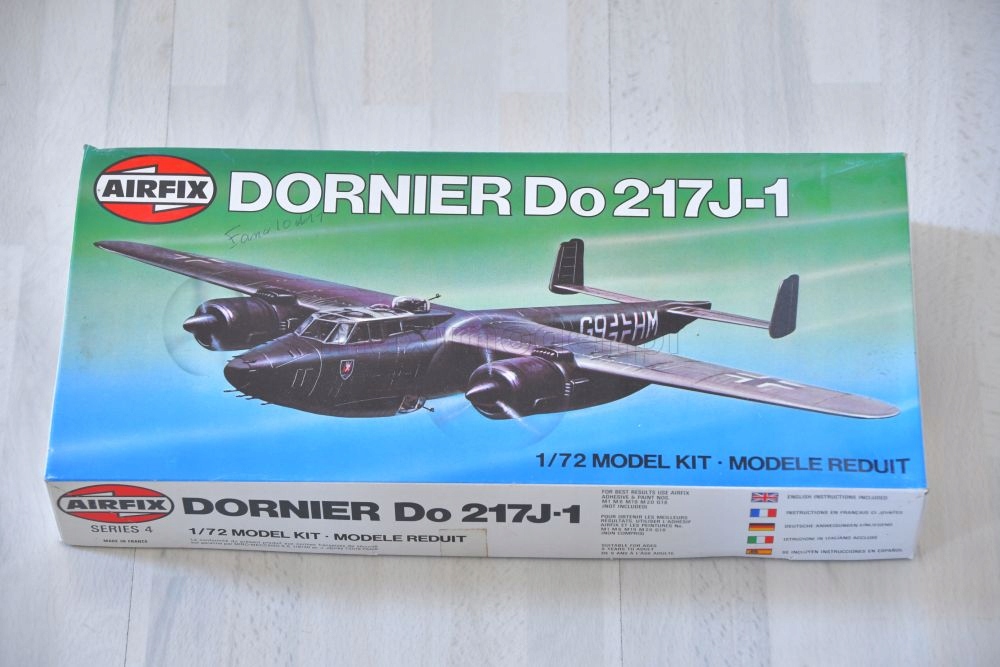 DORNIER Do 217J-1 1/72 AIRFIX - 13854196669 - oficjalne archiwum Allegro