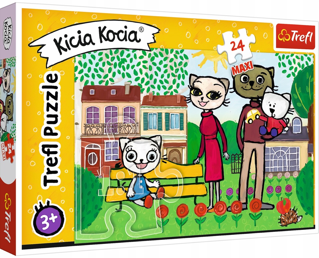 PUZZLE MAXI 24 KICIA KOCIA ZABAWY KICI KOCI 14316 - 9708672338 ...