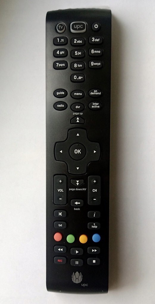 Pilot od dekodera UPC RC2094501 Faktura - 13162233708 - oficjalne ...