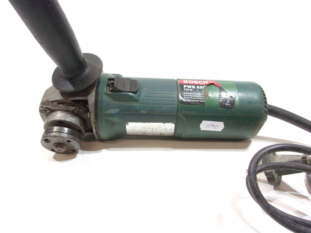 Szlifierka Kątowa Bosch PWS 550 550W 115mm - 13498816872 - oficjalne archiwum Allegro