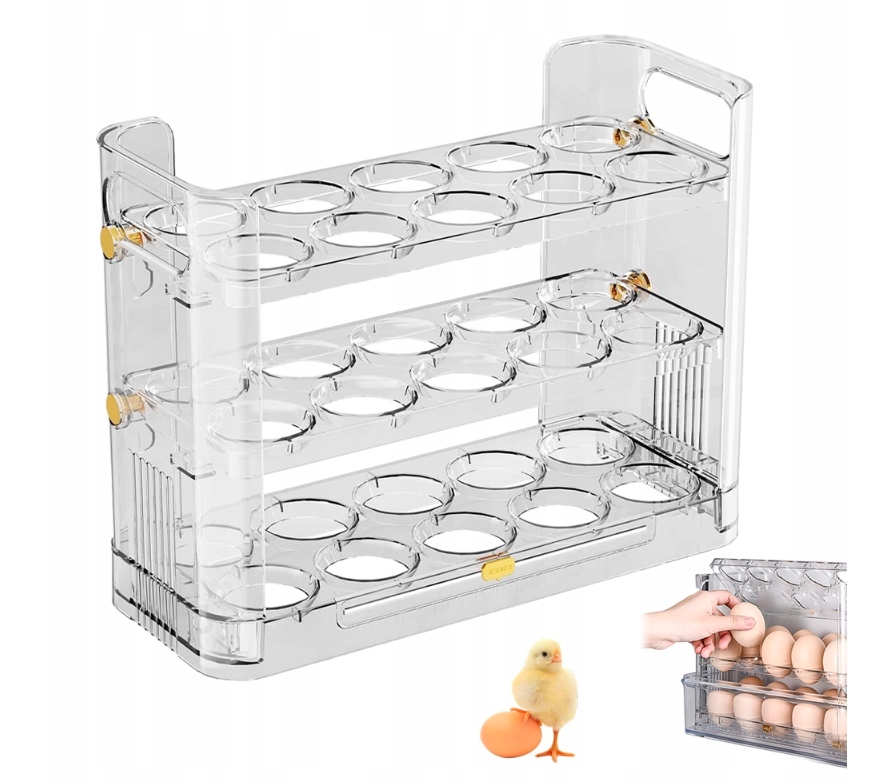 a7048 Stojak na jajka 3 poziomy - 15030138512 - oficjalne archiwum Allegro