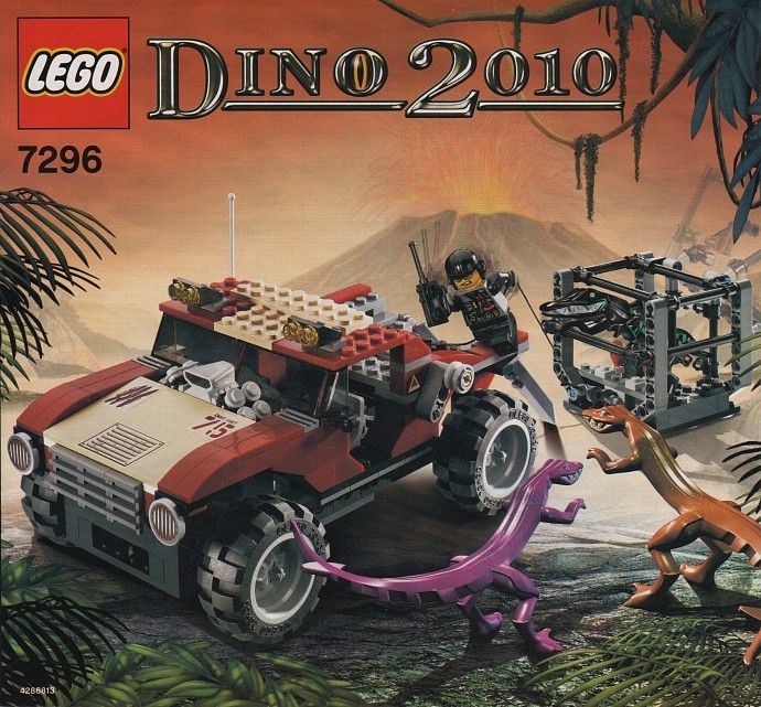 Lego Dino 7296 Dino 4WD Trapper - 11865422547 - oficjalne archiwum Allegro