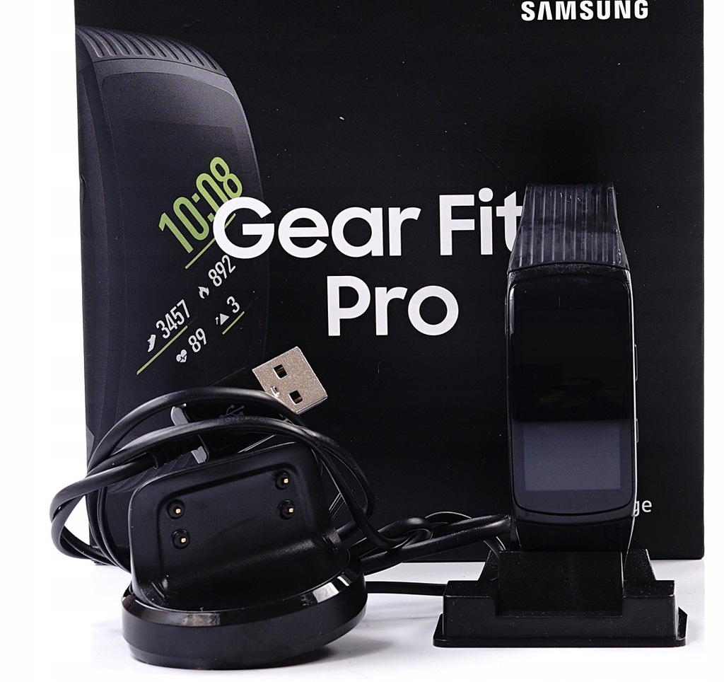 Samsung Gear Fit 2 Pro SM-R365 rozmiar L czarny - 8866145030 ...