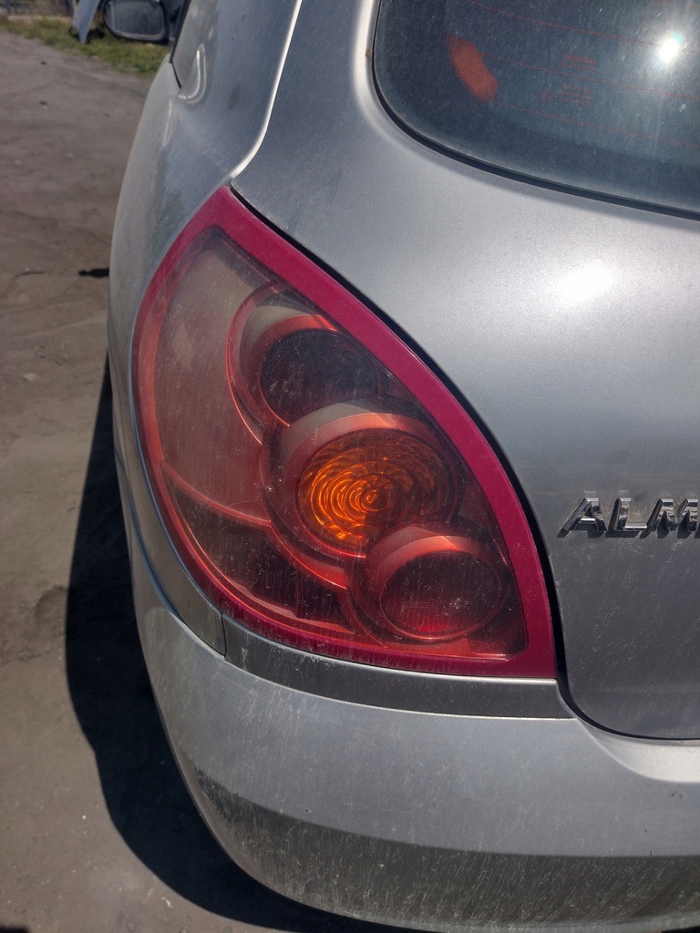 LAMPA TYLNA TYŁ NISSAN ALMERA N16 LIFT LEWA - 13922786692 - oficjalne ...