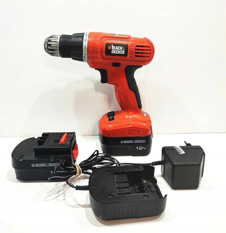 WKRĘTARKA BLACK & DECKER EPC 12 + ŁADOWARKA - 11866676946 - oficjalne ...