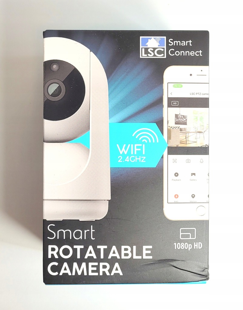 LSC SMART CONNECT KAMERA OBROTOWA WEWNĘTRZNA WIFI - 11999975881 ...
