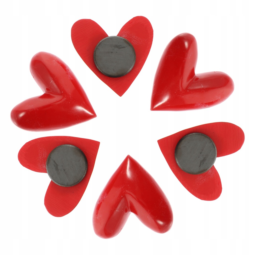 HEART REFRIGERATOR MAGNETS SELF ADHESIVE SMALL - 13997442590 ...