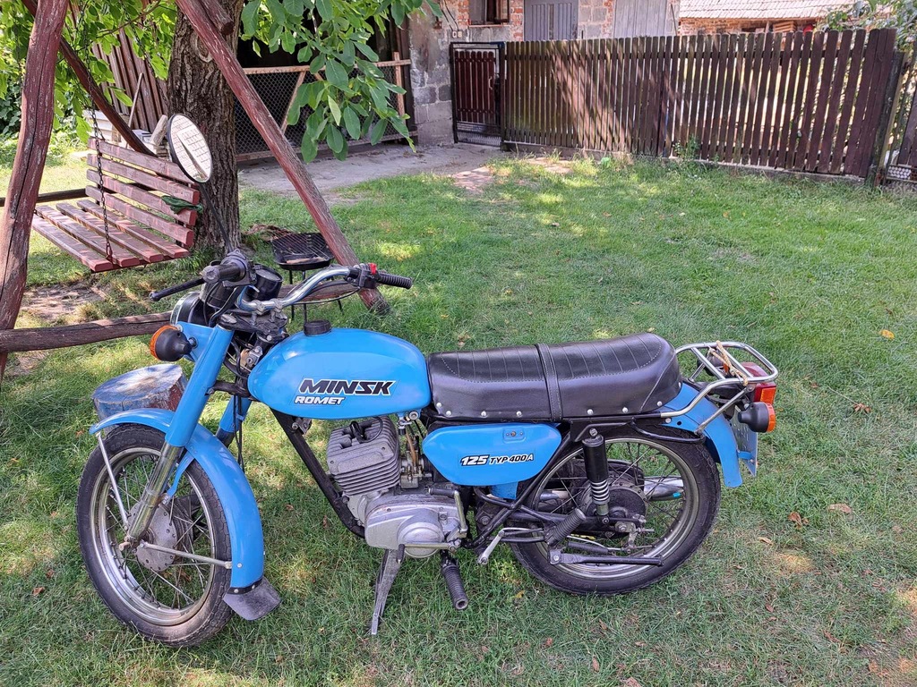 Motor Romet Mińsk 125 typ 400a zajerestrowany - 14031095165 - oficjalne ...