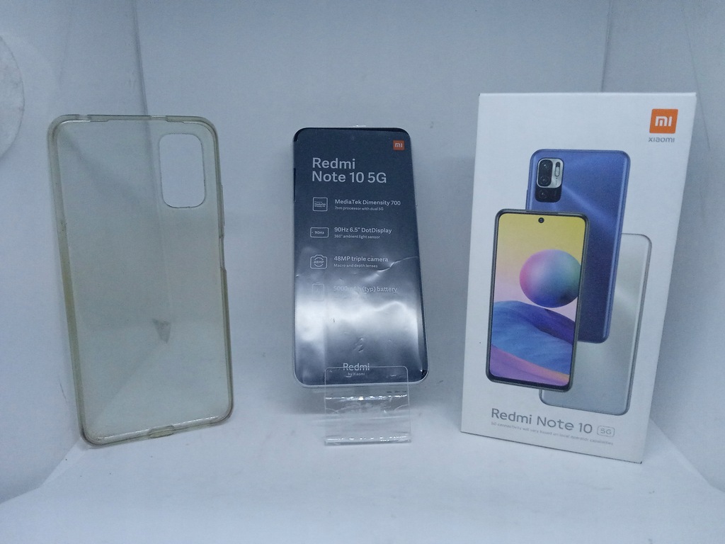 Smartfon Xiaomi Redmi Note 10 4 GB / 128 GBsrebrny - 12297589678 ...