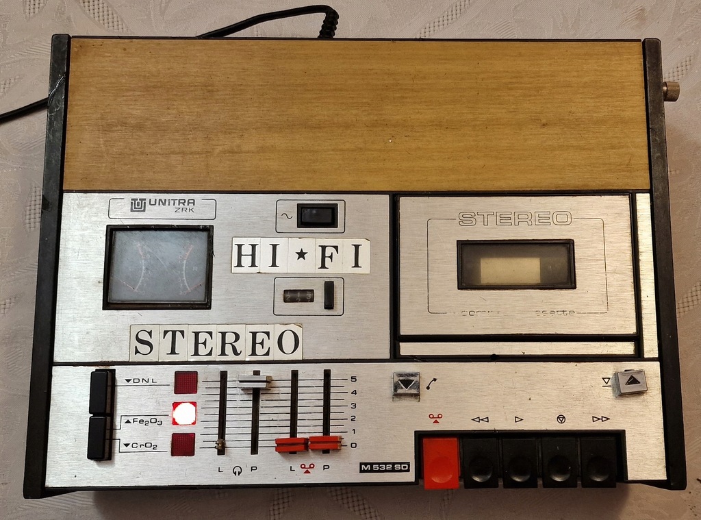 MAGNETOFON/DECK UNITRA ZRK M-532SD - 13625482220 - oficjalne archiwum ...