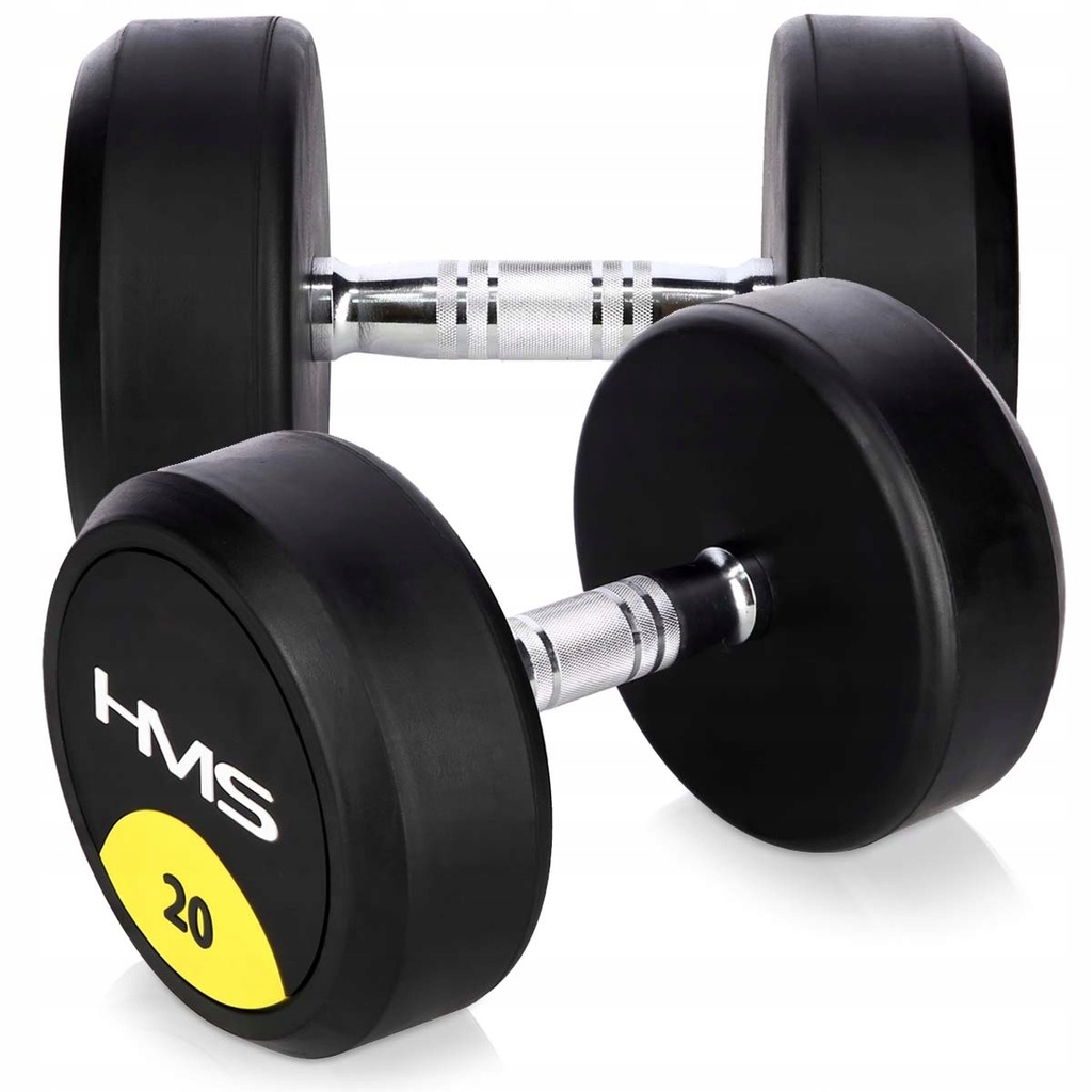 Hantle ZESTAW 2x 20kg Do Ćwiczeń na Siłowni HMS 40 - 11085478270 ...