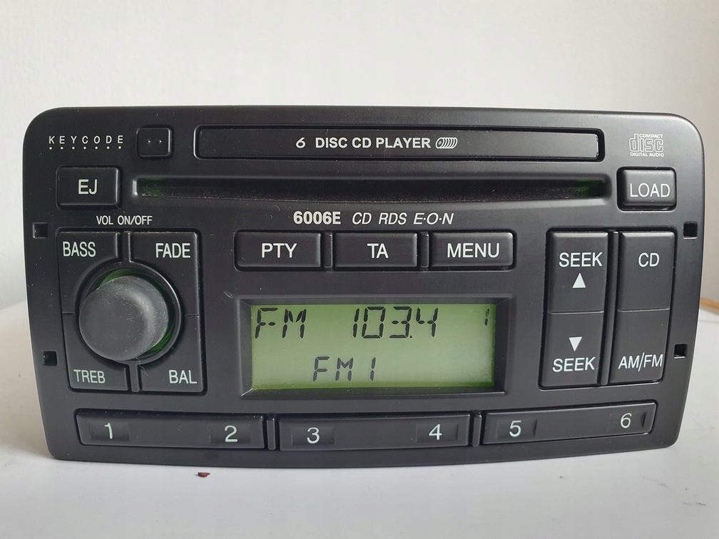 Radio ford cd 6006 mondeo mk3 focus fiesta transit - 13381325352 ...