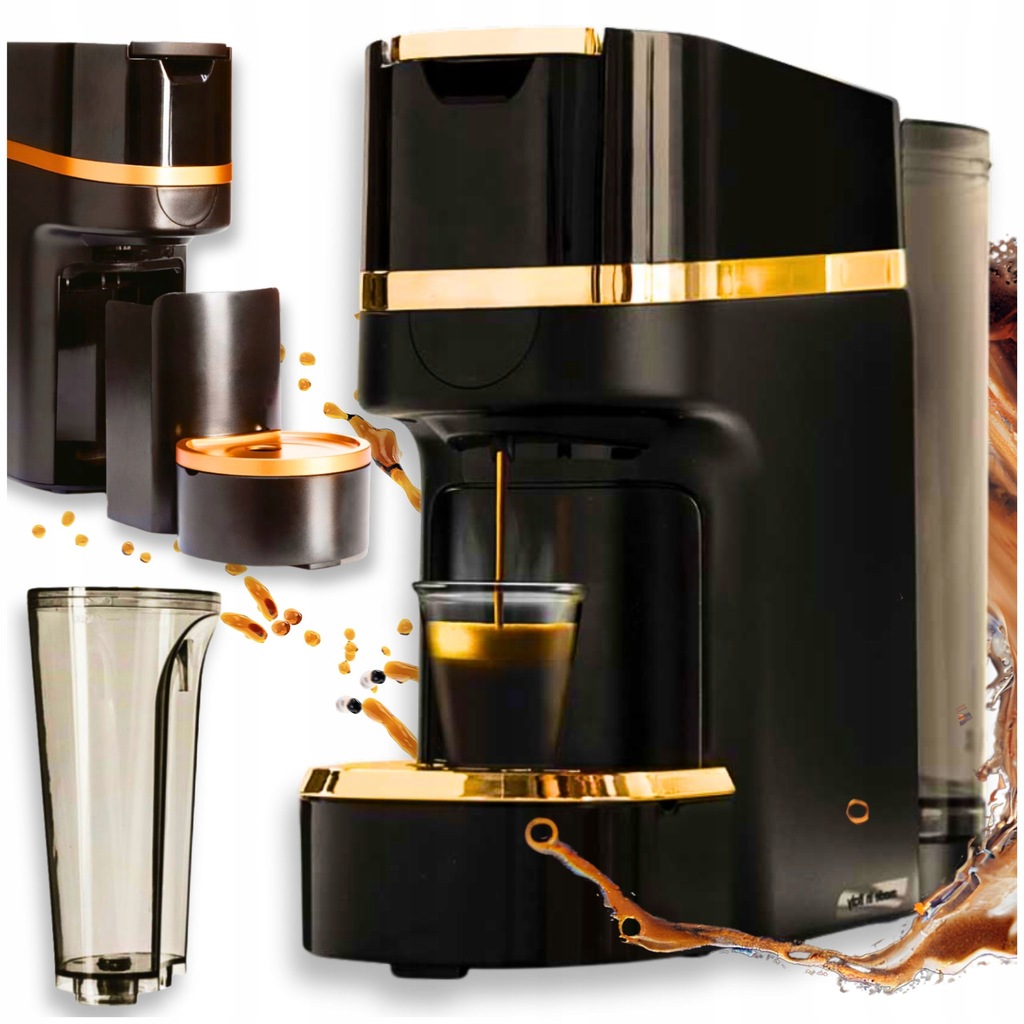 EKSPRES CIŚNIENIOWY KAPSUŁKOWY NA KAPSUŁKI FAP CAPITANI LINE 20 BAR CZARNY - 16464047324 ...