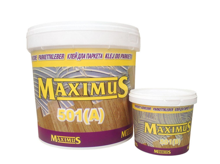 Klej do parkietu dwuskładnikowy MAXIMUS 501 10kg - 5806187053 - oficjalne archiwum Allegro
