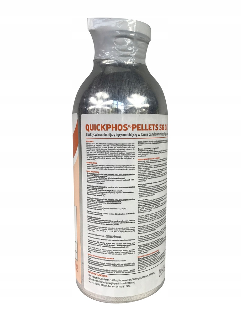 QUICKPHOS PELLETS GE 1KG ŚRODEK TRUCIZNA NA KRETY - 8267709634 ...
