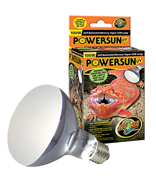 ZOO MED POWERSUN Power Sun 160W UV krzywica - 12561127439 - oficjalne ...