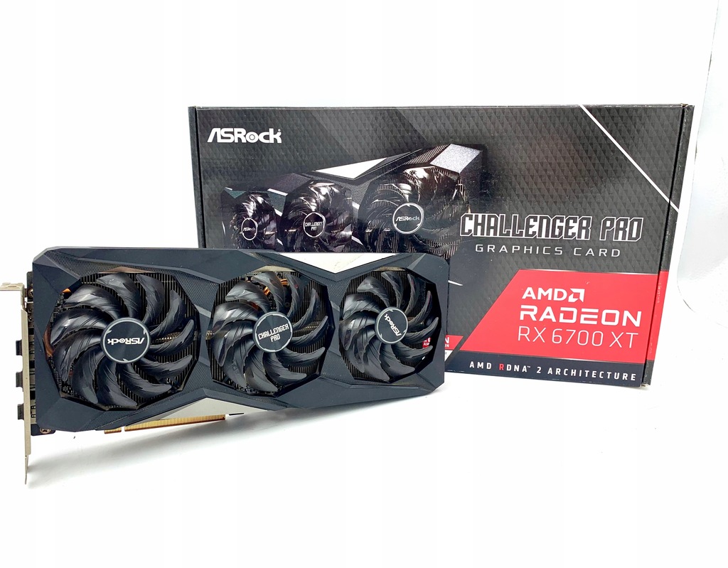 ASRock Radeon RX 6700 XT Challenger Pro OC 12GB GDDR6 - 14399671362 ...