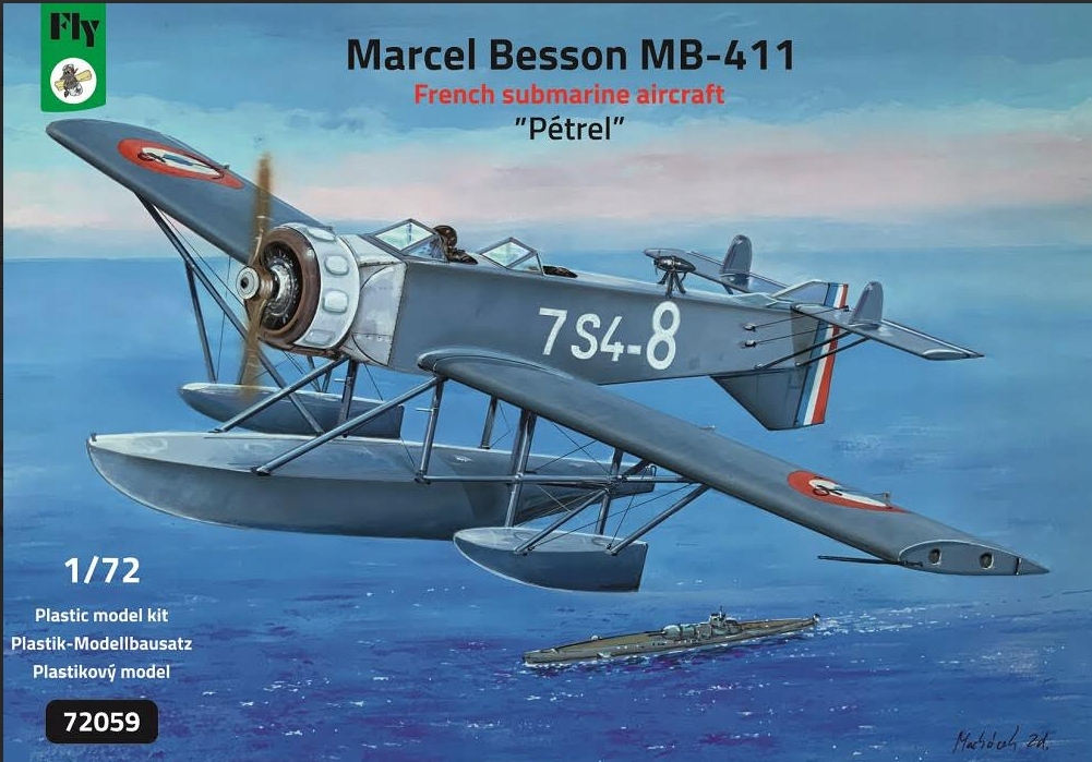 Marcel Besson MB-411 "Petrel" FLY72059 1/72 - 17356067635 - oficjalne ...