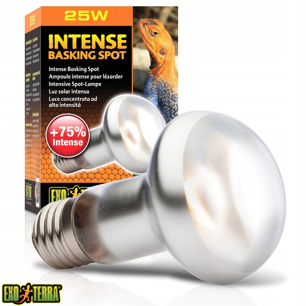 Exo Terra PT2196 Intense żarówka grzewcza 25 W - 12568360535 - oficjalne archiwum Allegro