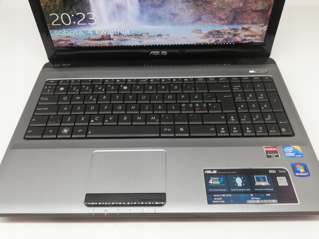 LAPTOP ASUS a52j i5-480M 4GB 320GB RADEON 6370M - 9136420507 ...