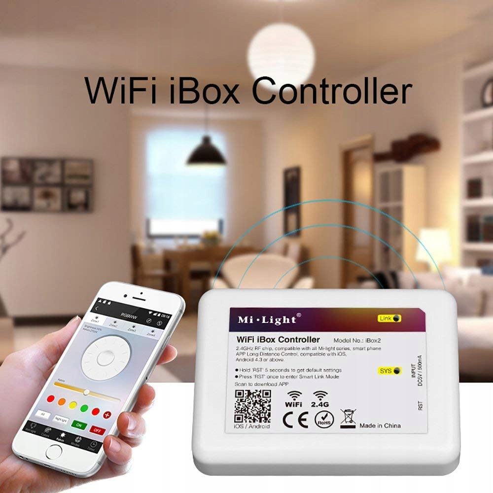 MiLight IBox2 Router Sterownik Wi-Fi do Led - 7695605623 - oficjalne ...
