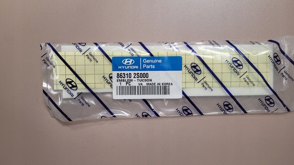EMBLEMAT NAPIS ZNACZEK TUCSON HYUNDAI 86310-2S000 - 13024187605 ...