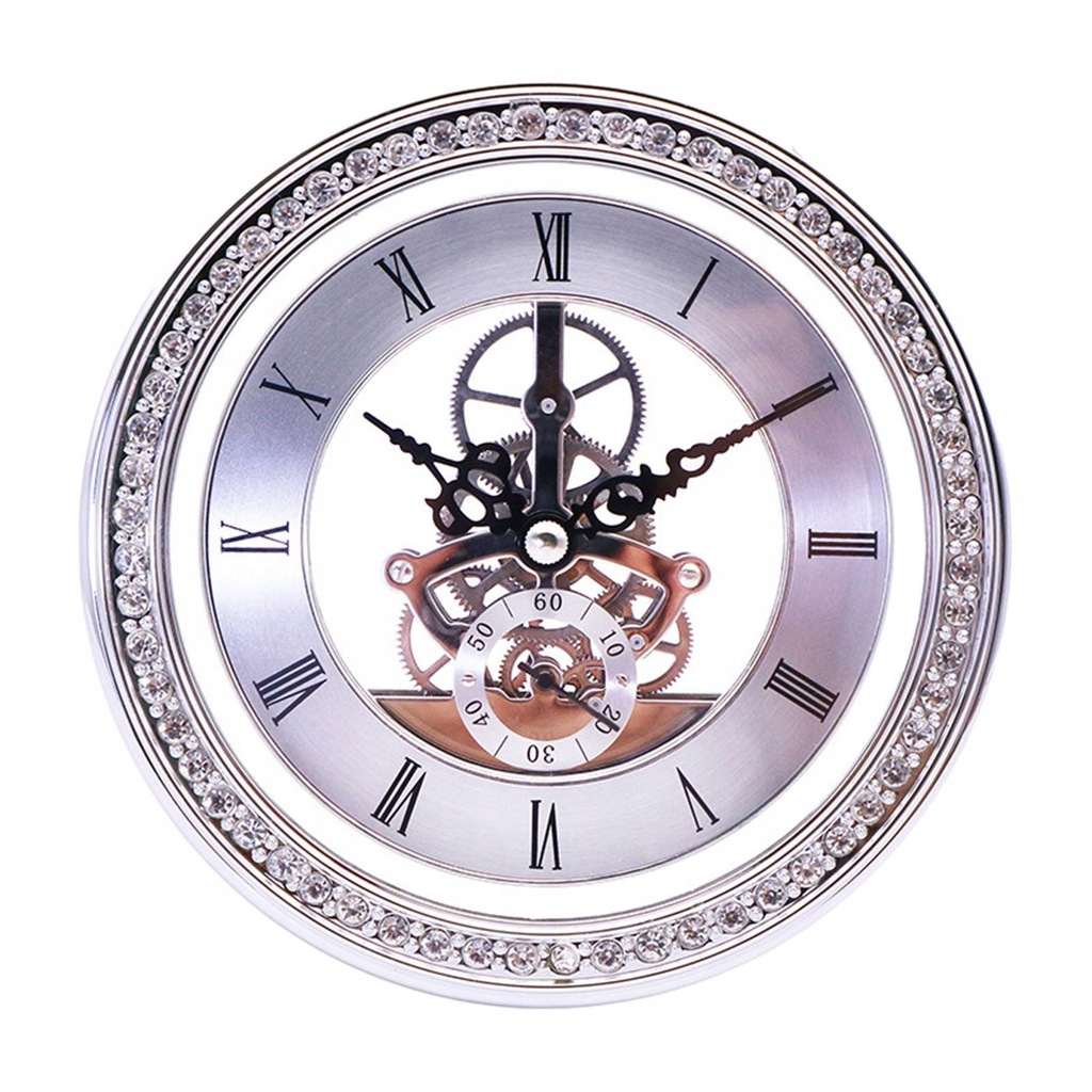 5.83inch Dial Skeleton Clock Insert, with Silver - 12953982716 ...
