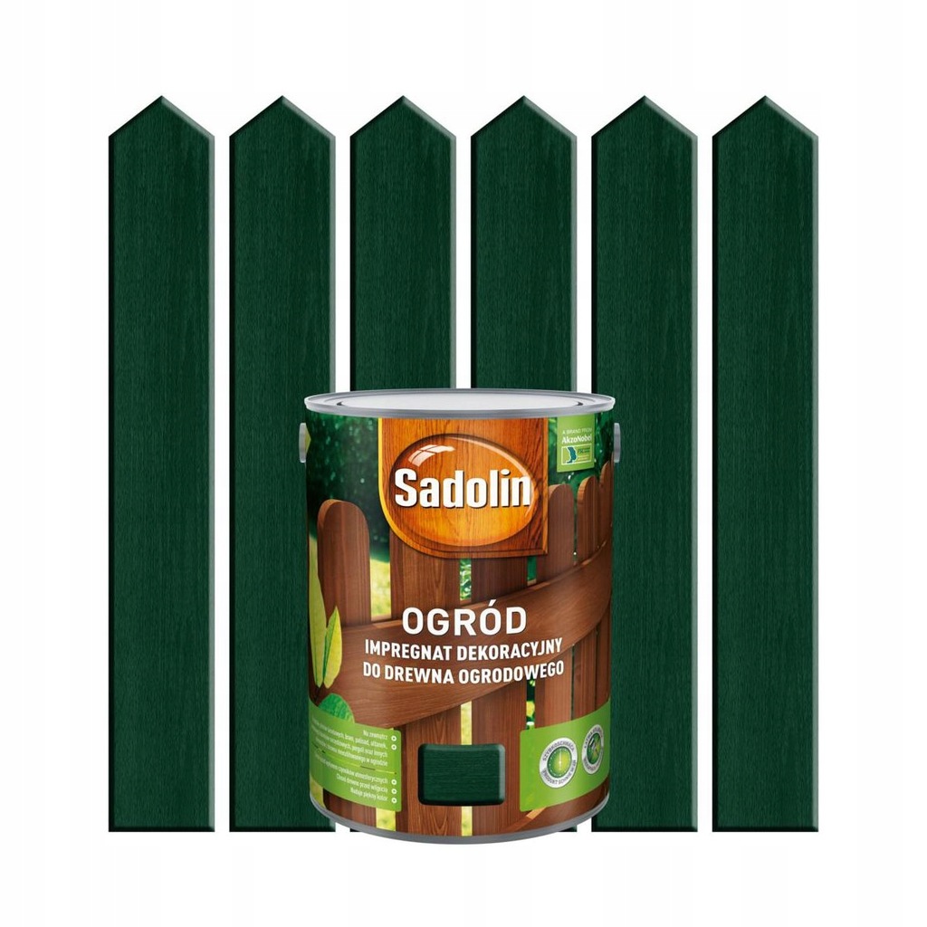 Impregnat do drewna OGRÓD 5 l Mchowy SADOLIN - 11824403601 - oficjalne ...