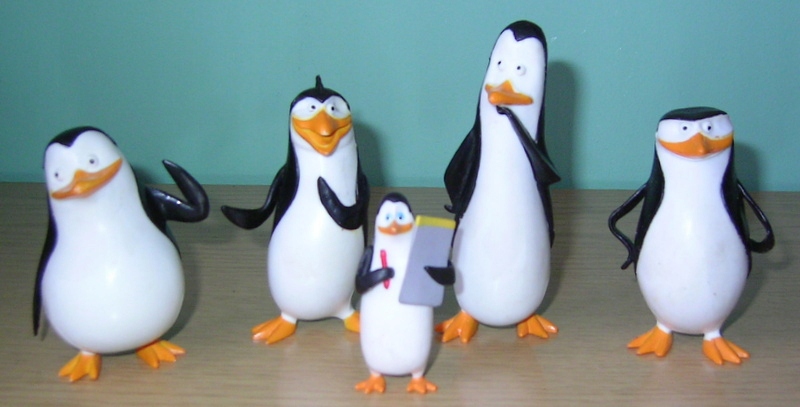 Figurki PINGWINY Z MADAGASKARU RICO SKIPPER - 13010909564 - oficjalne ...