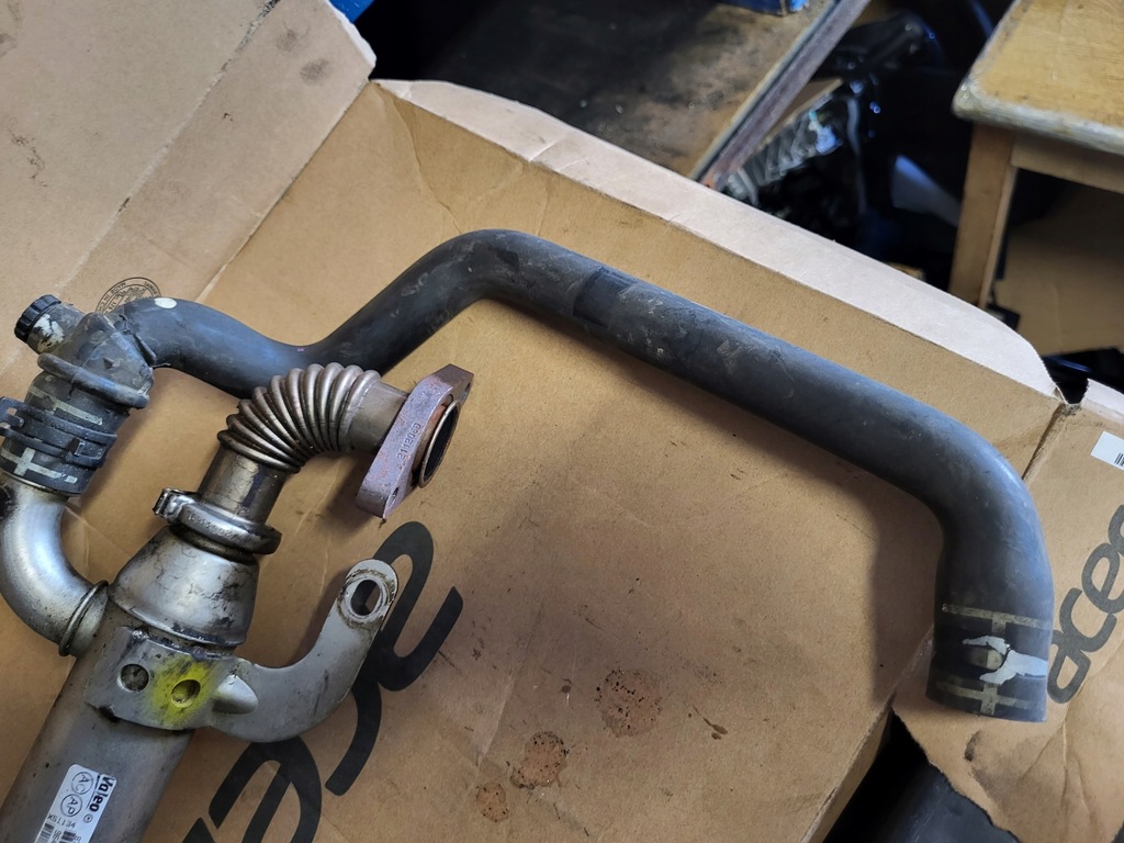 Rura wąż wod X632163 2.0TDCi HDi Mondeo Volvo Ford - 12634721055 ...