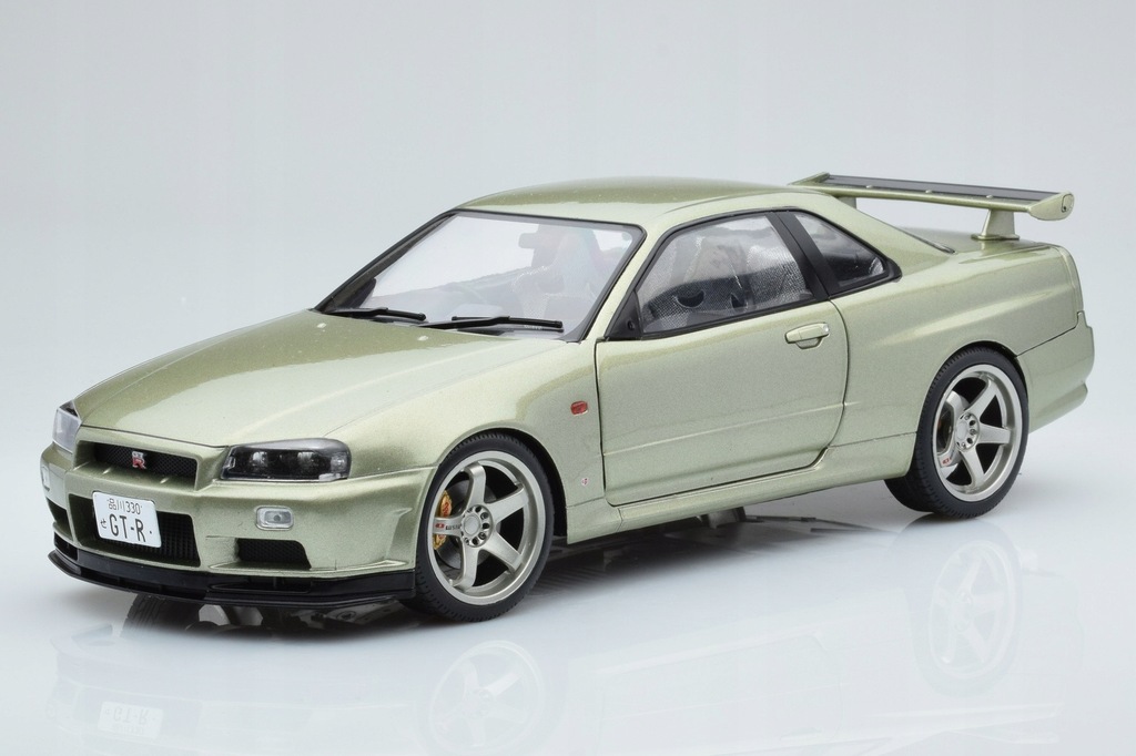 Nissan Skyline GT-R R34 Green Solido 1/18 - 14566414057 - oficjalne ...