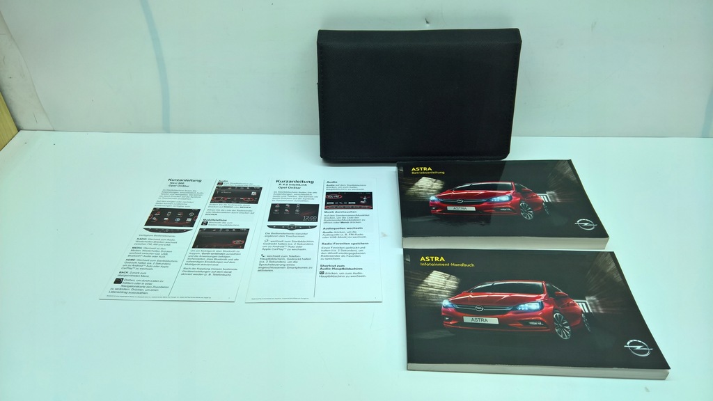 OPEL ASTRA K KSIĄŻKA INSTRUKCJA OBSŁUGI - 12939422681 - oficjalne archiwum Allegro