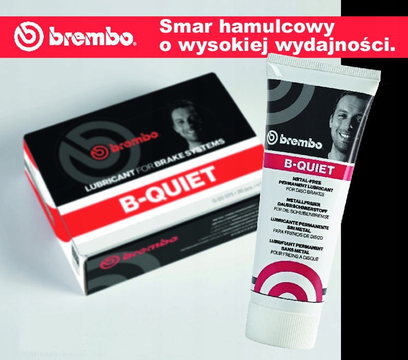 BREMBO B-QUIET - Smar do tłoczków i prowadnic 75ml - 7852415940 ...
