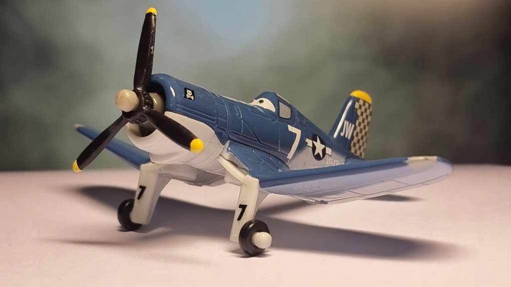 Samolot "Kapitan" z bajki "Samoloty" Disney Skipper Riley Mattel X9461 ...